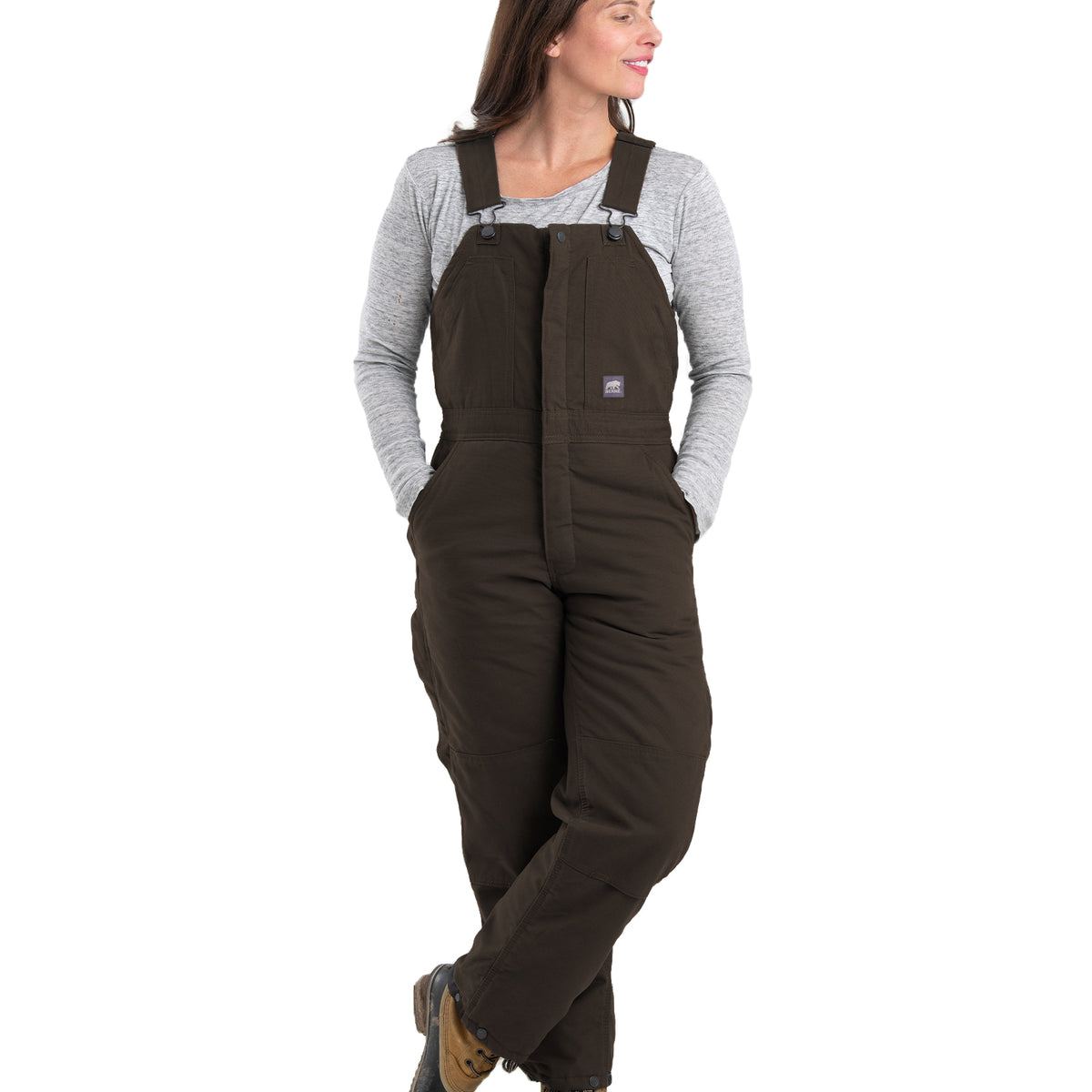 Women's Insulated Duck Bibs for Cold Weather – Berne Canada