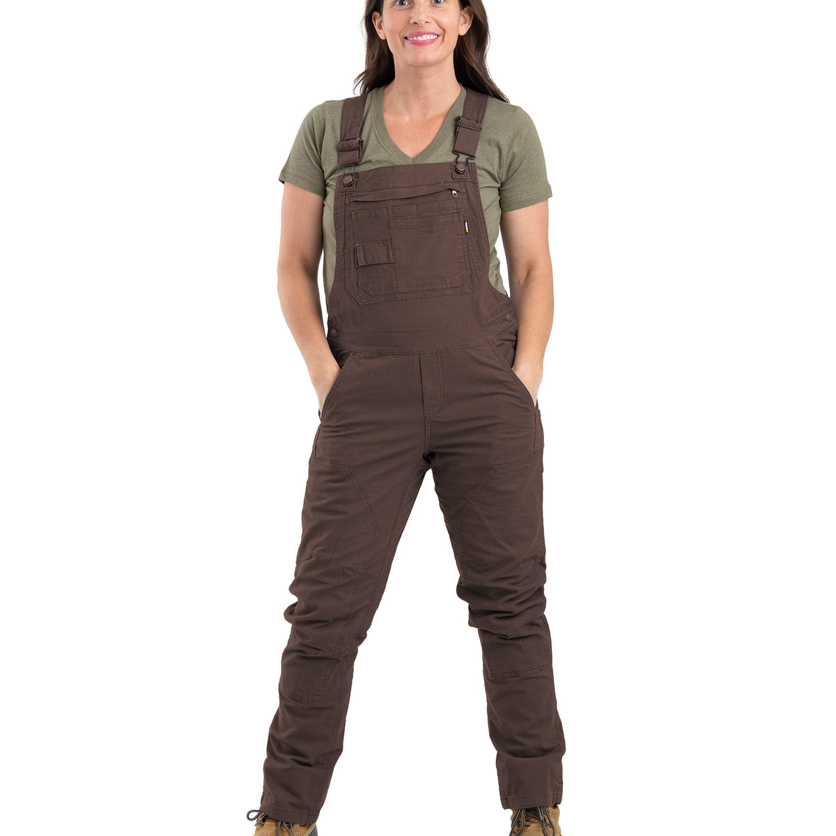Women's Unlined Stretch Duck Bib Overalls – Berne Canada